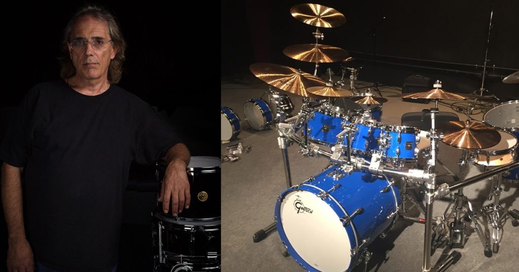 Vinnie Colaiuta in tour con Gretsch e DW