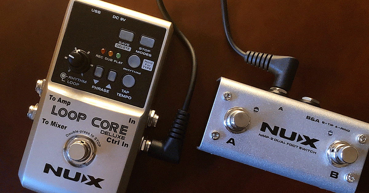 NUX Loop Core Deluxe Bundle ed è jam col batterista