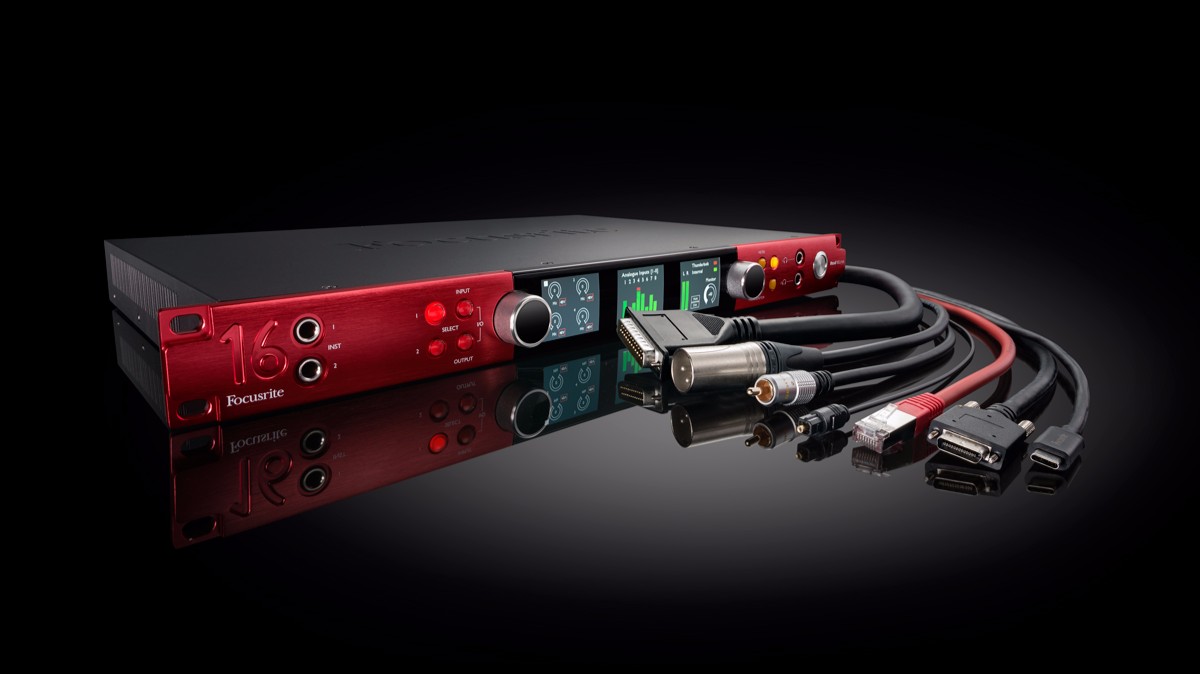 Focusrite Red16 Line, passione audio in rosso
