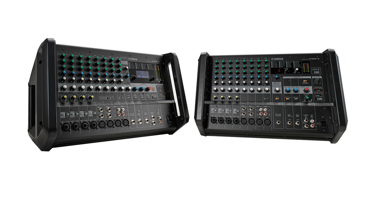 I mixer amplificati Yamaha EMX