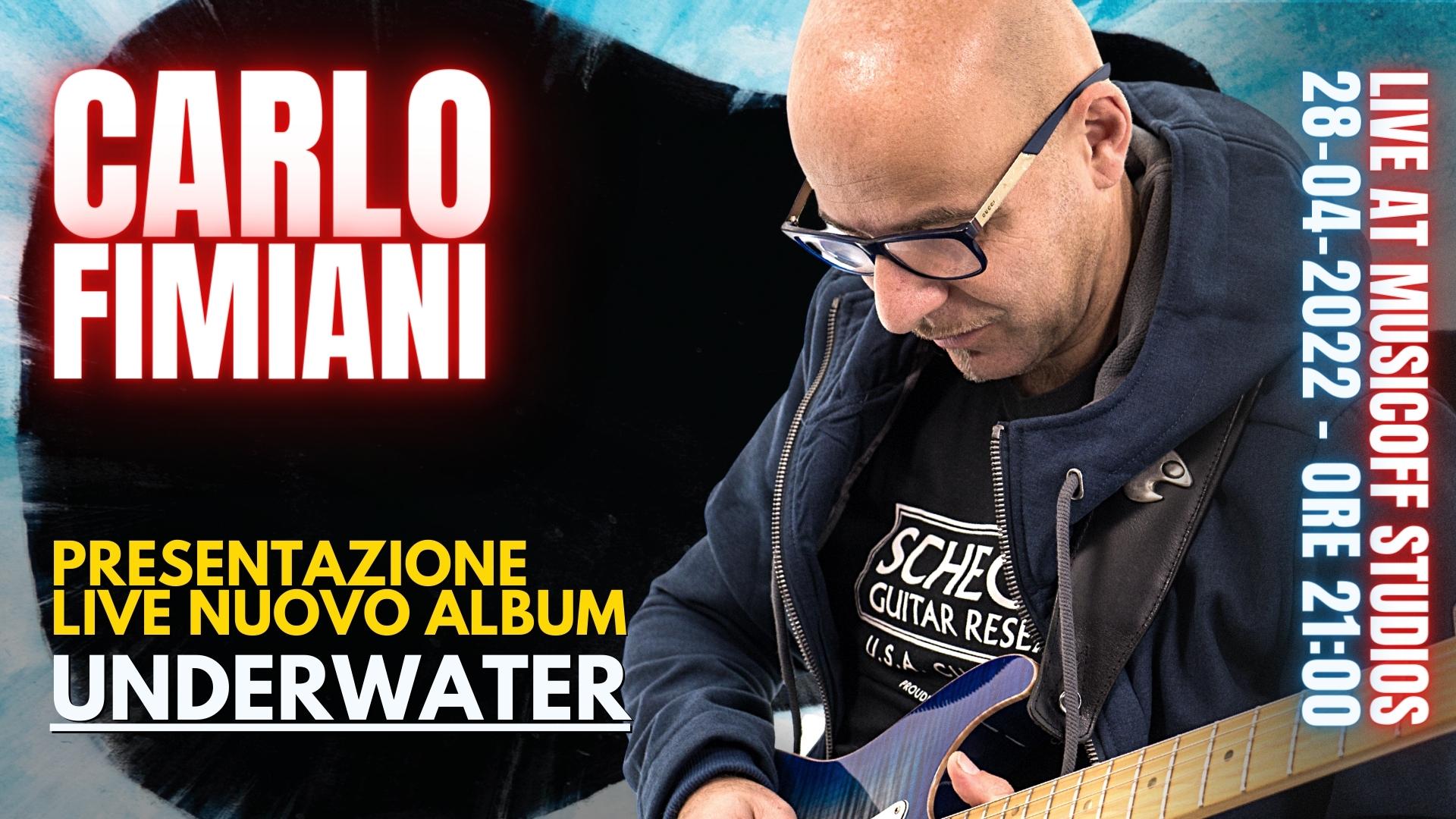 Carlo Fimiani suona live nei nostri studi il nuovo album "Underwater ...