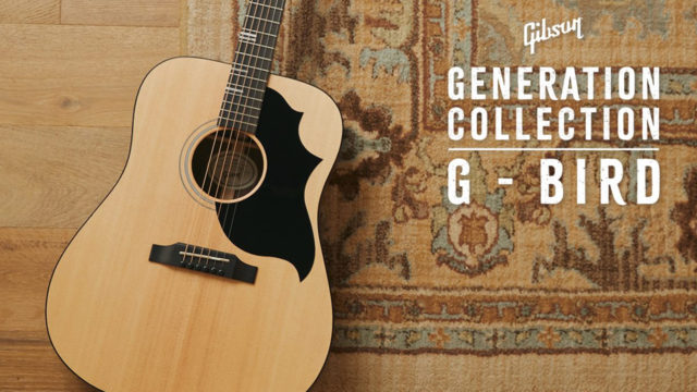 G-Bird è la nuova chitarra acustica Gibson Generation - Musicoff Community