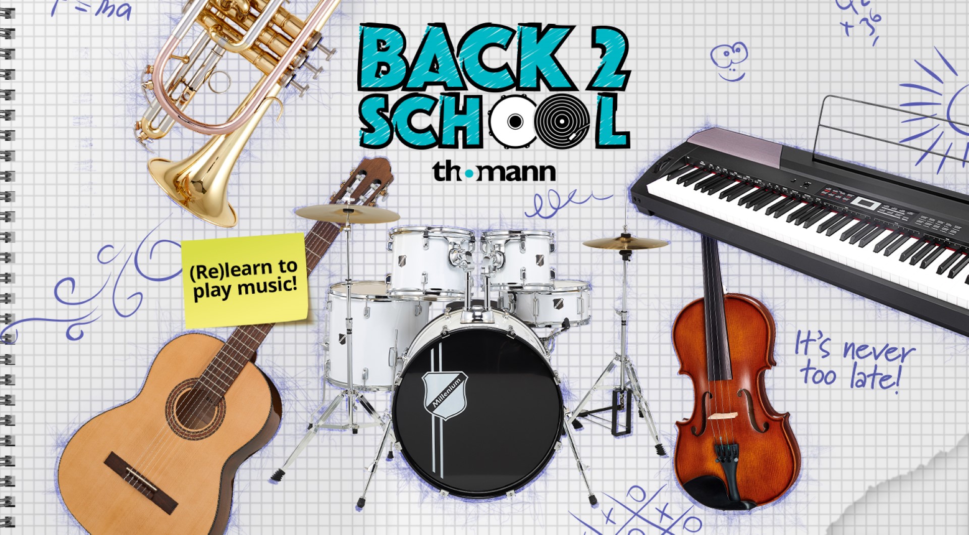 Non è mai troppo tardi (o presto) per suonare uno strumento: Back 2 ...