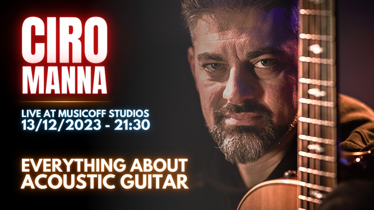Ciro Manna in acustico live @Musicoff Studios - Musicoff Community